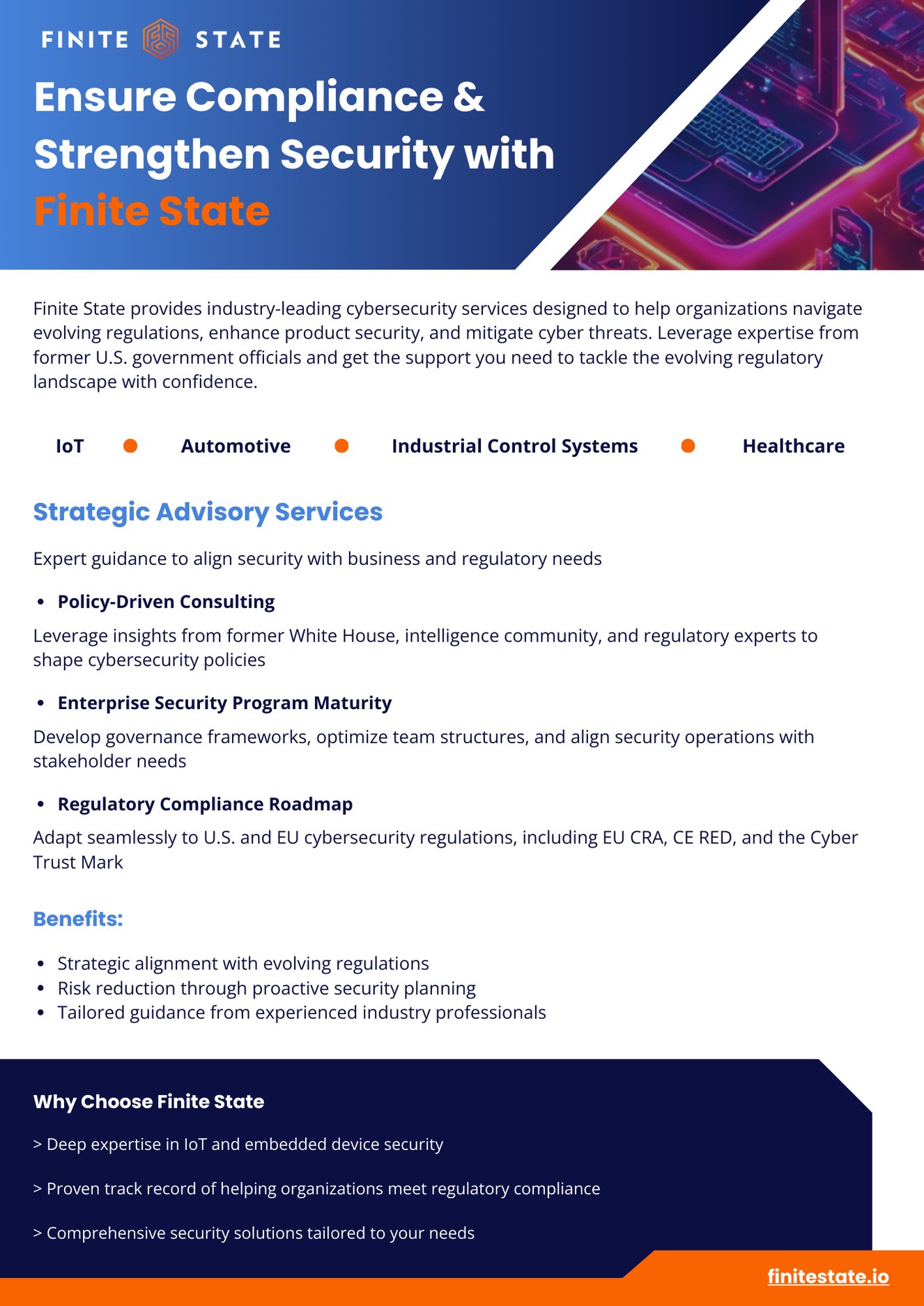 Finite State Cybersecurity Services (Datasheet)
